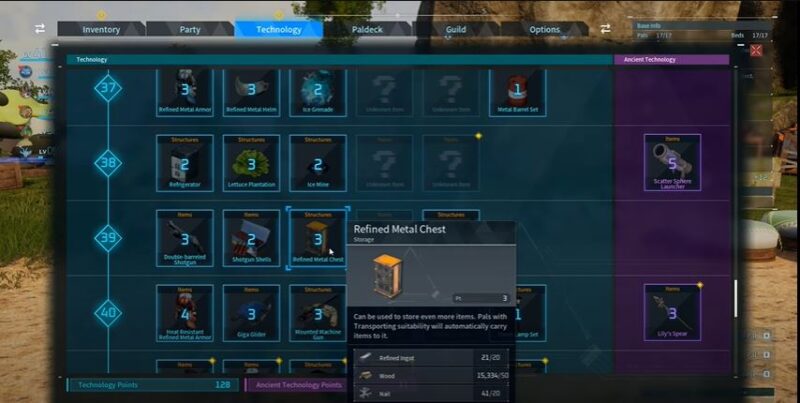 How To Build Refined Metal Chest In Palworld? - The Nature Hero