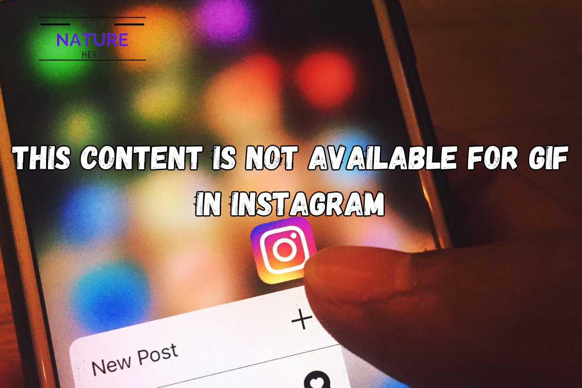 How To Fix This Content Is Not Available For GIF In Instagram? - The ...