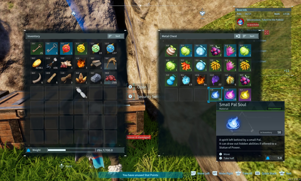 Evolution For Foxparks In Palworld: Fusion And Blueprints - The Nature Hero