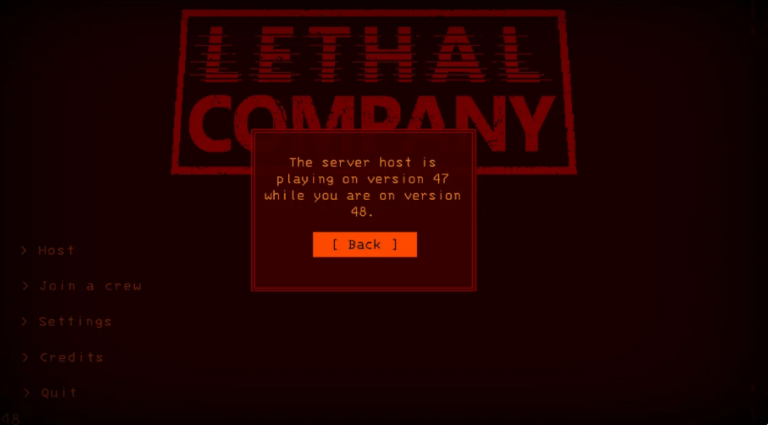 Update Lethal Company From Version 47 To 48 - The Nature Hero