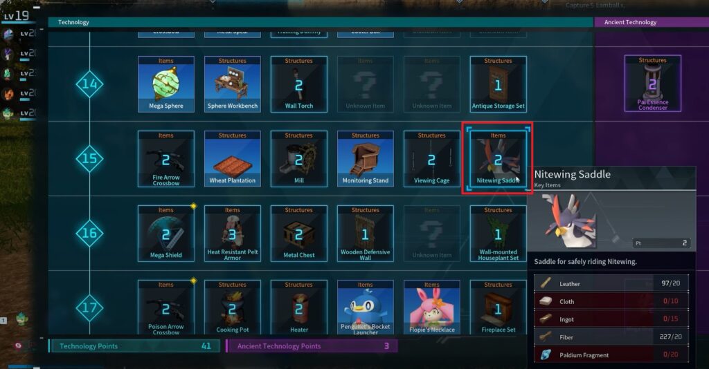 Nitewing Saddle In Palworld: How To Craft And Ride? - The Nature Hero