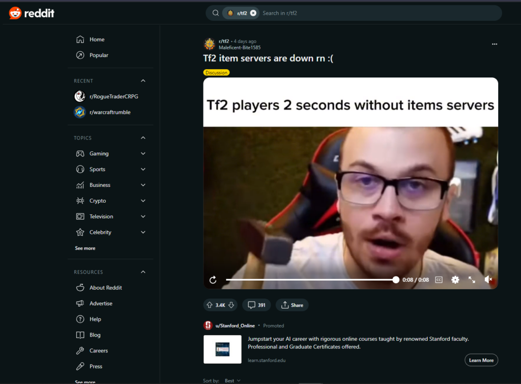 Is The Item Server Down In TF2 2024? - The Nature Hero