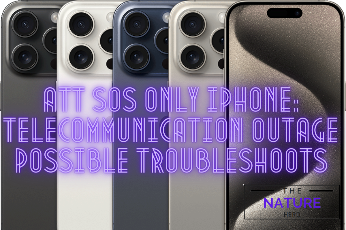 ATT SOS Only iPhone: Telecommunication Outage Possible Troubleshoots ...