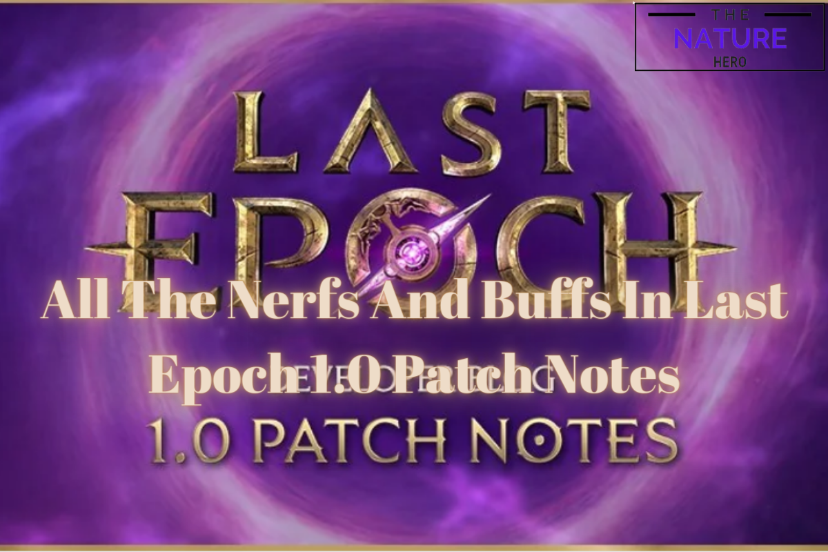 Last Epoch 1.0 Nerfs And Buffs With Patch Notes