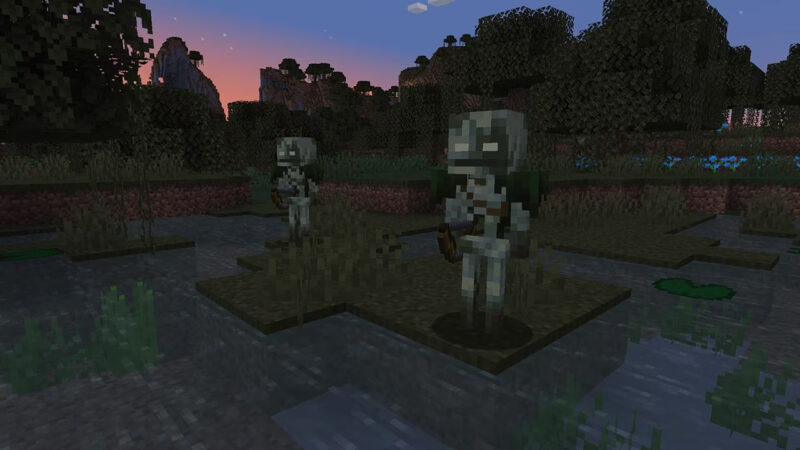 New Skeleton Minecraft: The Bogged Mob Location - The Nature Hero