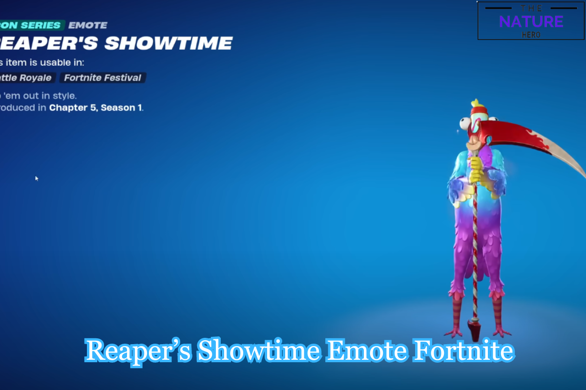 Reapers Showtime Emote In Fortnite: Hazbin Hotel Collab? - The Nature Hero