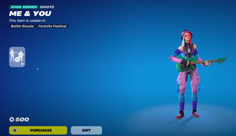 Me And You Emote In Fortnite: The Newest Icon Series Emote - The Nature ...