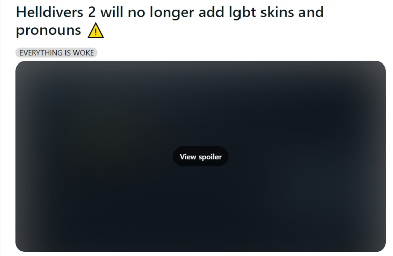 Will Developers Add Trans Flag Cape On Helldivers 2? - The Nature Hero