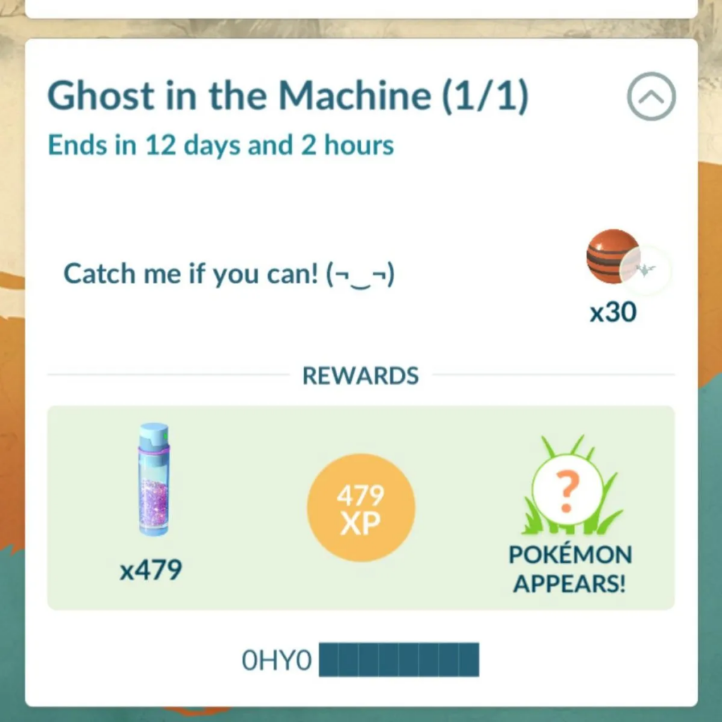 Pokemon Go Paranormal: Ghost In The Machine - The Nature Hero