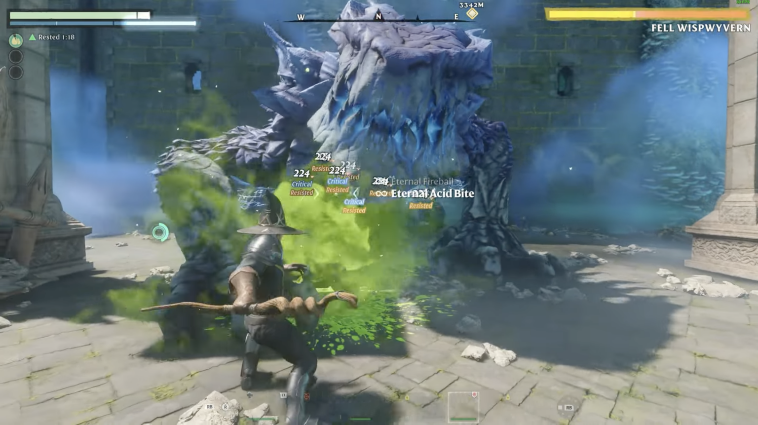 Eternal Acid Bite: A Deadly Spell In Enshrouded - The Nature Hero