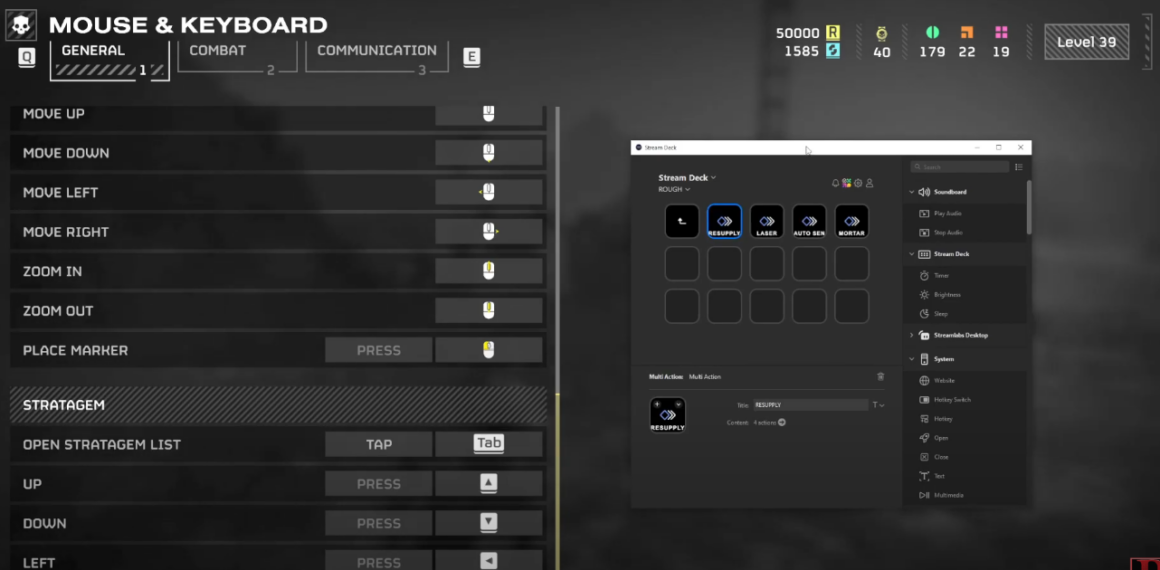 Helldivers 2 Stratagems Icons For Stream Deck: Deploy Shortcuts - The Nature Hero