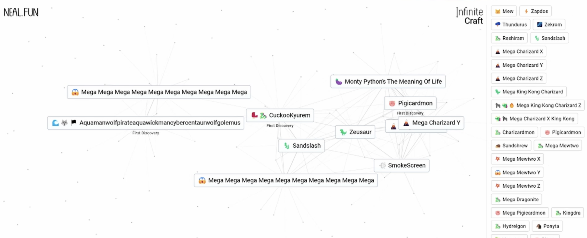 How To Make Mess In Infinite Craft? Elements And Recipes - The Nature Hero