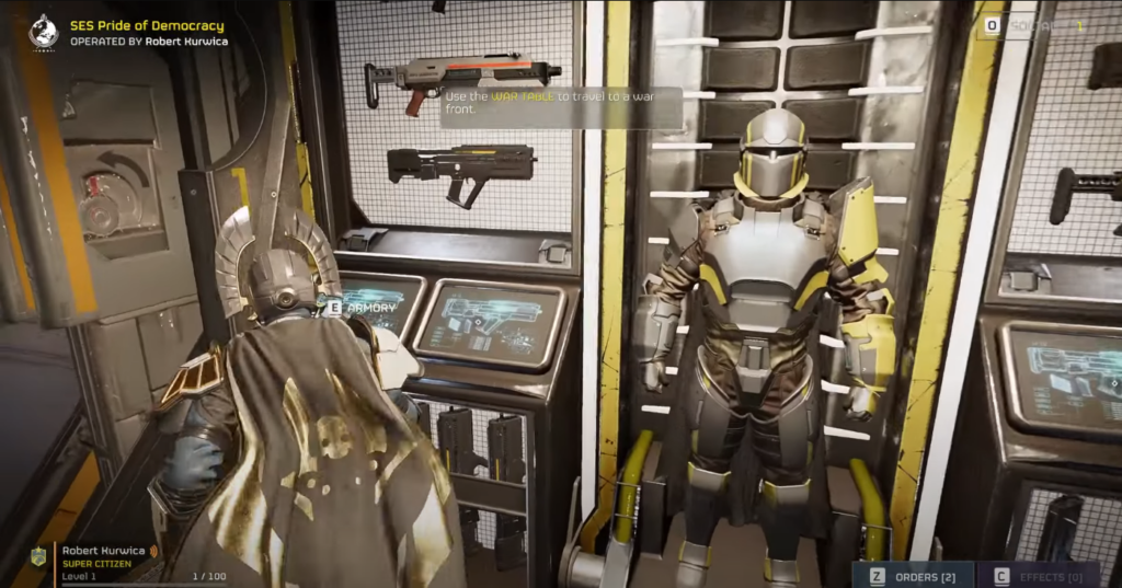 Helldivers 2: Change Armor Color And Reticle - The Nature Hero