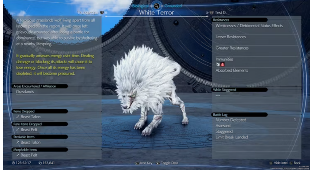 White Terror Ff7 Rebirth: Facing The Ferocious Wolf - The Nature Hero